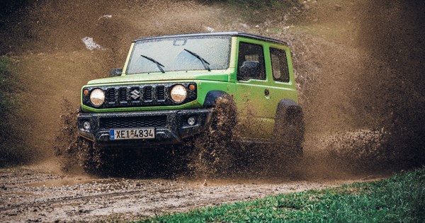 Δοκιμή του τετρακίνητου Suzuki Jimny LCV | Top Gear Greece
